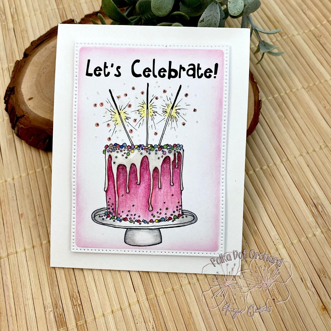 Cimbacreativefun: Two Birthday Cards with Polka Dot Orchard's "Live to ...