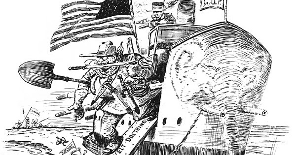 Lauren's American Imperialism Political Cartoons: Panama Canal