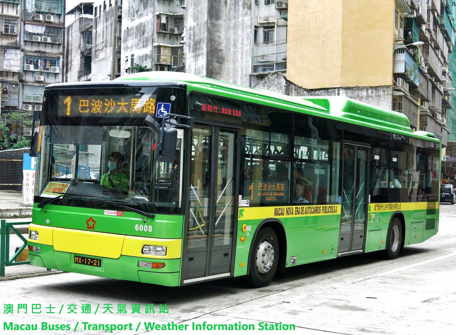 澳 門 巴 士 / 交 通 / 天 氣 資 訊 站 Macau Buses / Transport / Weather Information ...