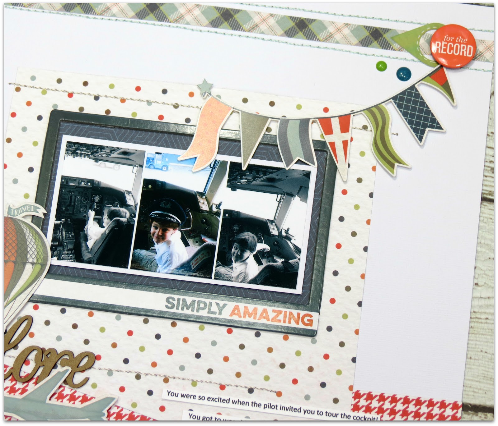 Scrapping With Yvette: Explore | My Creative Scrapbook-August Main Kit