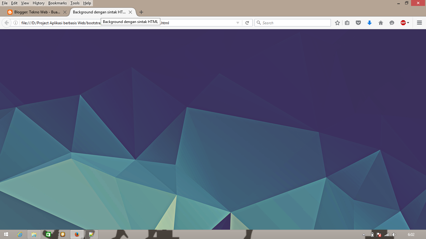 Membuat Gambar Sebagai Background Di Html Cara Membuat Gambar Menyatu ...