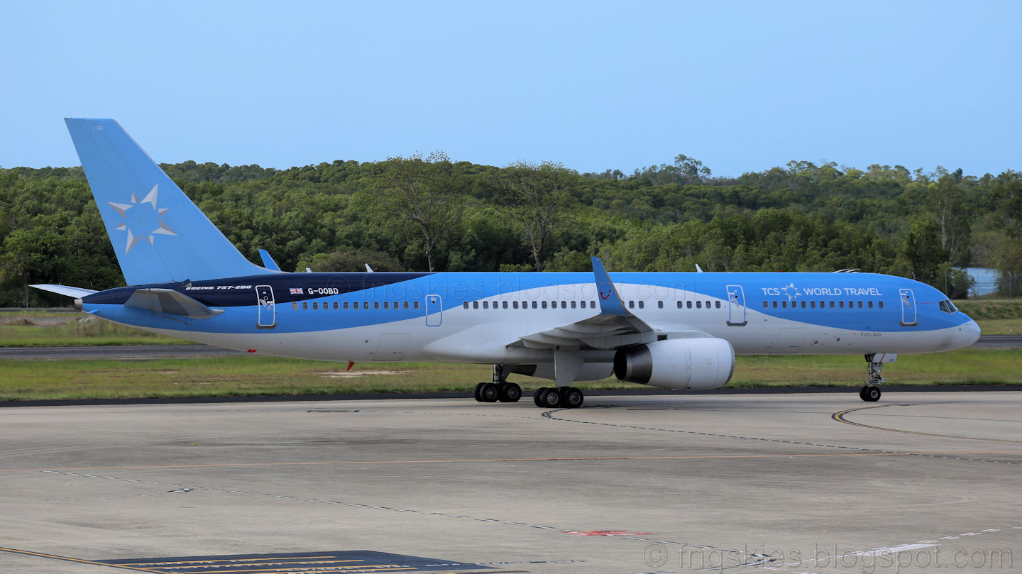 Far North Queensland Skies: Thomson Airways Boeing 757-200 G-OOBD