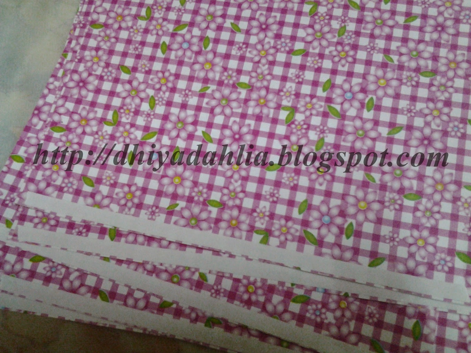 DIY: Beg Kertas Mini untuk Gula-Gula - Dari Diri Dhiya