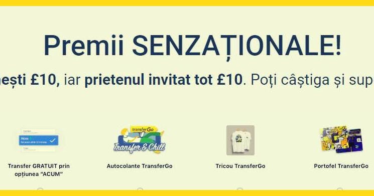 REGULAMENT Invita si Castiga Concurs TransferGO. Pareri bune pe forumuri.