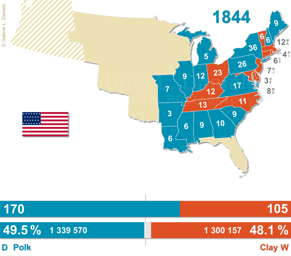 Gabriel Daniels Photography: Vectoring: US presidential election maps