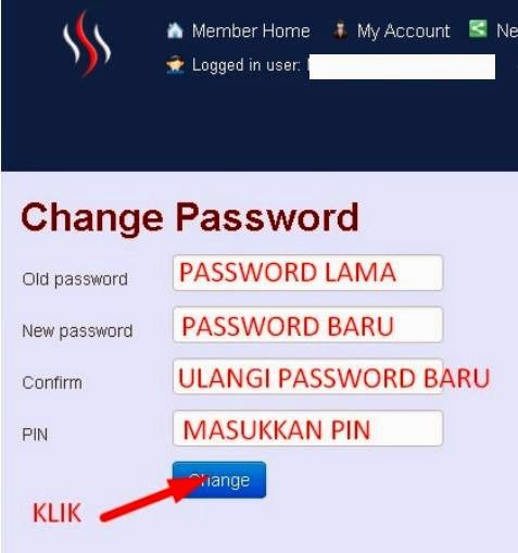 Cara Ganti PIN Dan Password