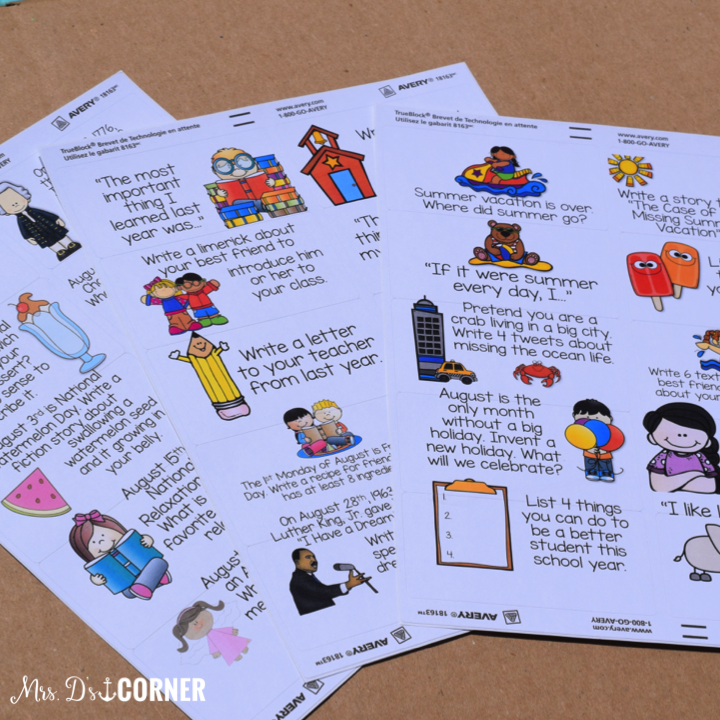 3 Ways to Incorporate Writing in Any Classroom - Mrs. D's Corner