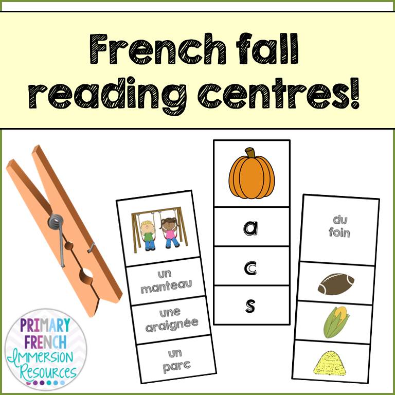French fall resources - Primary French Immersion Resources