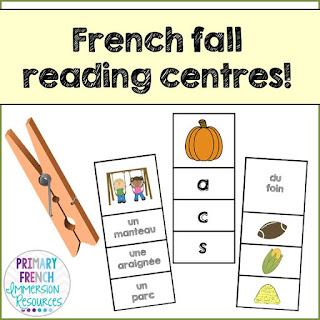 French fall resources - Primary French Immersion Resources