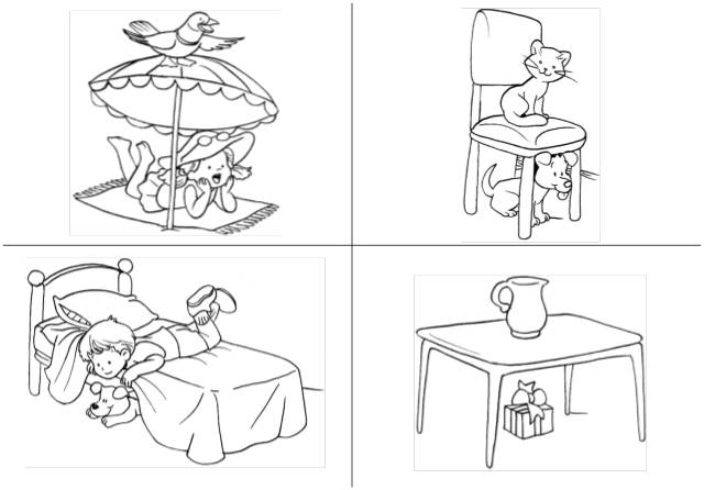AULA DE PT- RECURSOS BÁSICOS INFANTIL: Encima-debajo