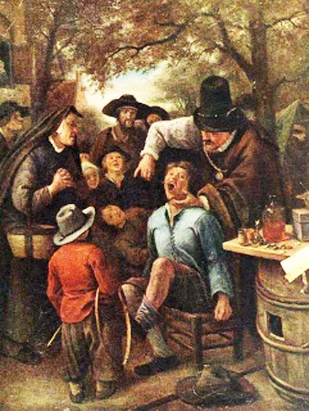 Medicina, Historia y... algo más: Merolico.