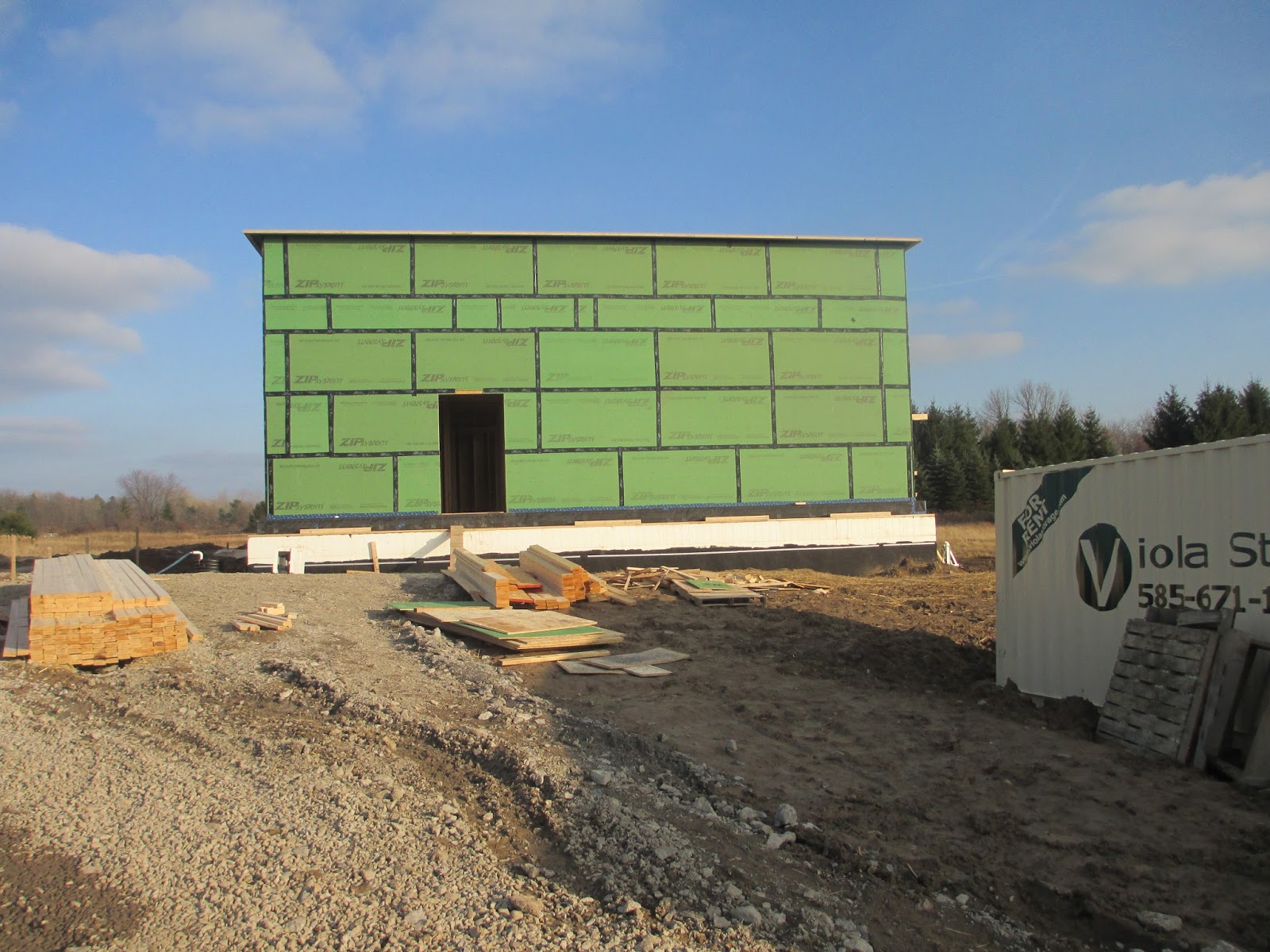 Rochester Passive House: Wall Assembly 1