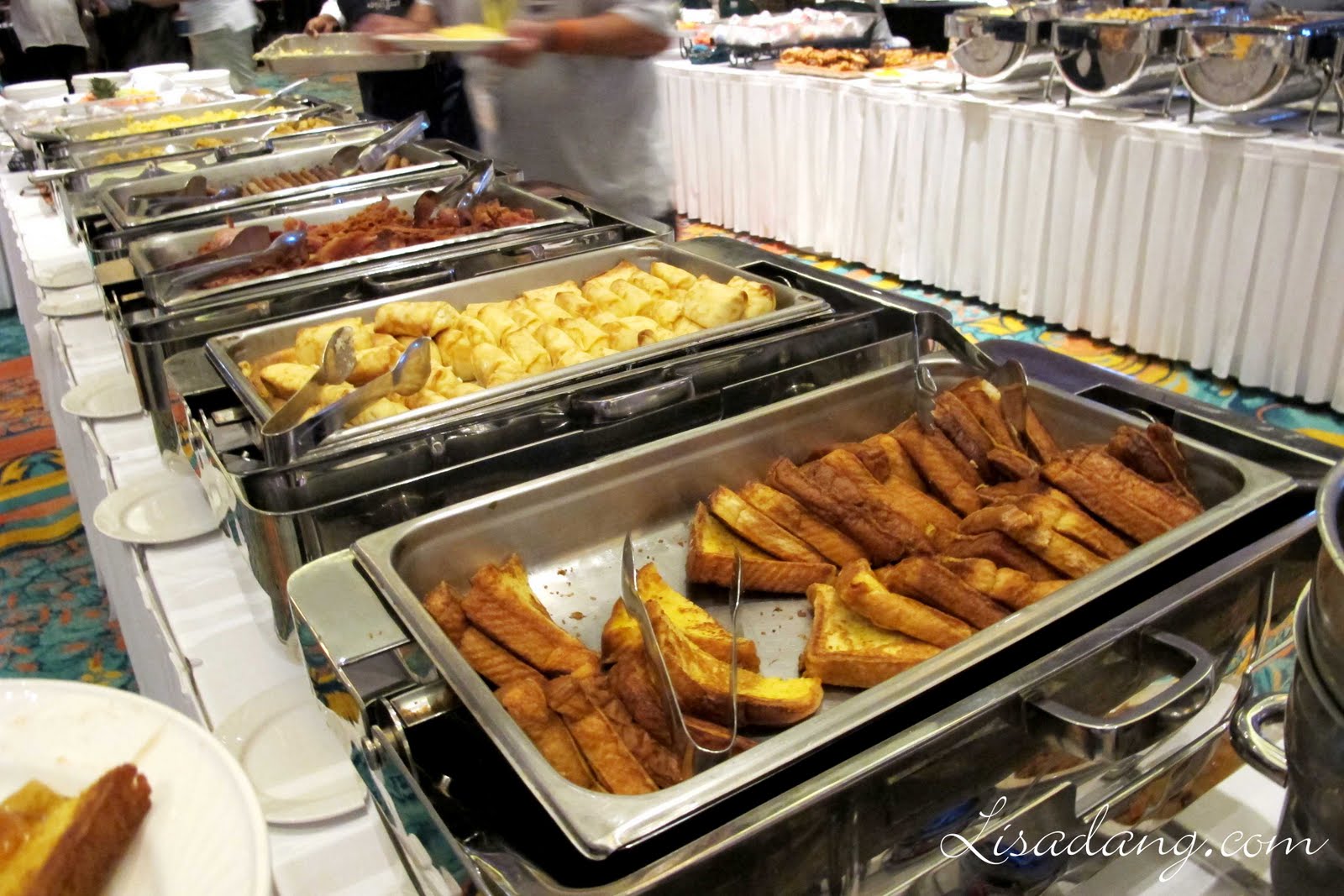 Dang It Delicious: Atlantis Resort in Bahamas - lunch, conference style