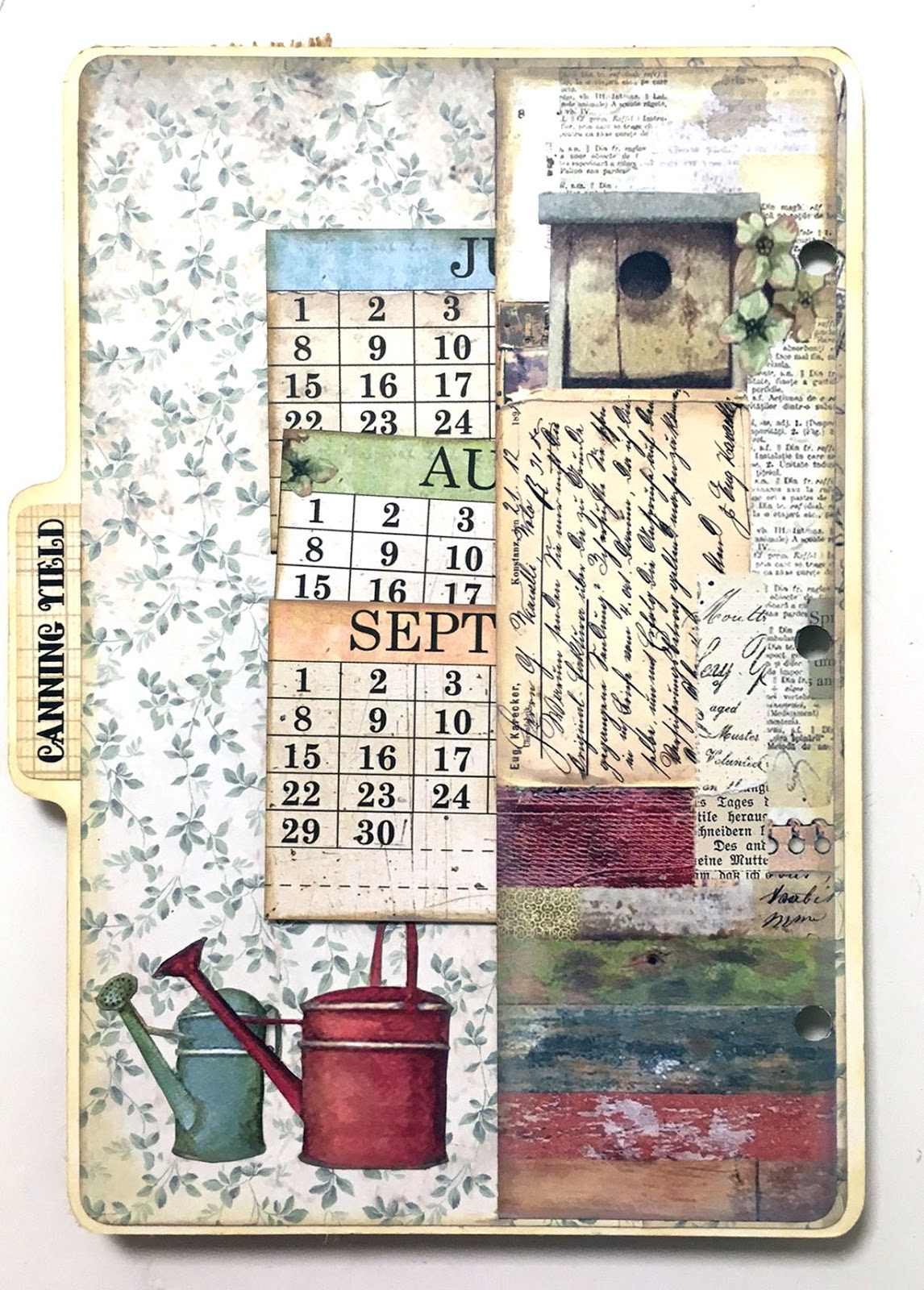 TFJB Inspiration Ave: Saturday Showcase: Stamperia Garden Journal