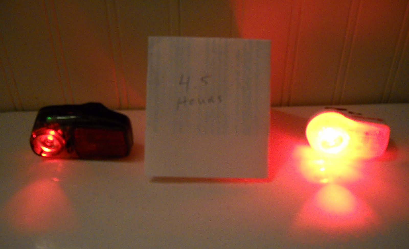 Kent's Bike Blog: One Watt Tail Lights Compared: Planet Bike Super ...