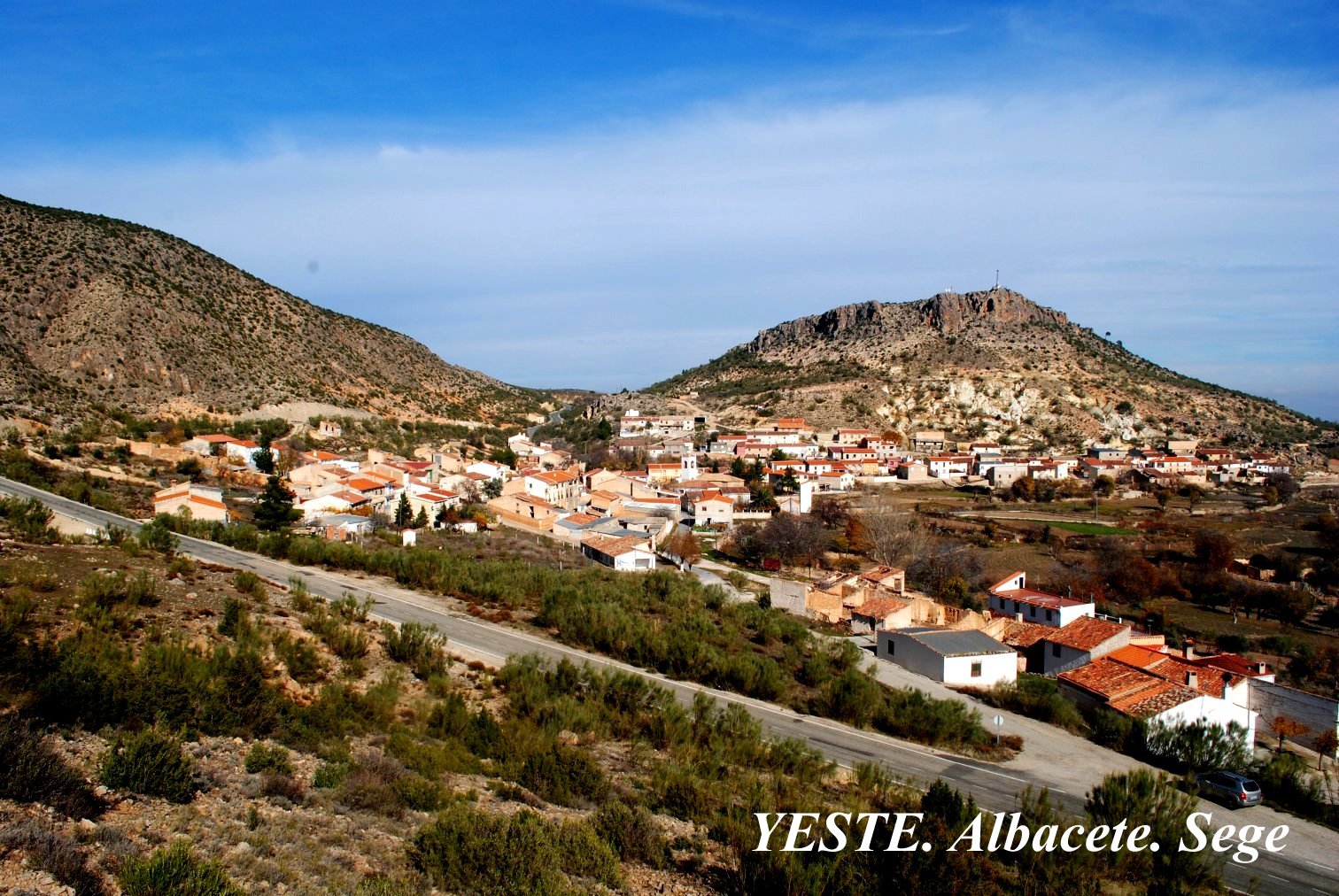 Yeste. Albacete. Paisajes: diciembre 2015