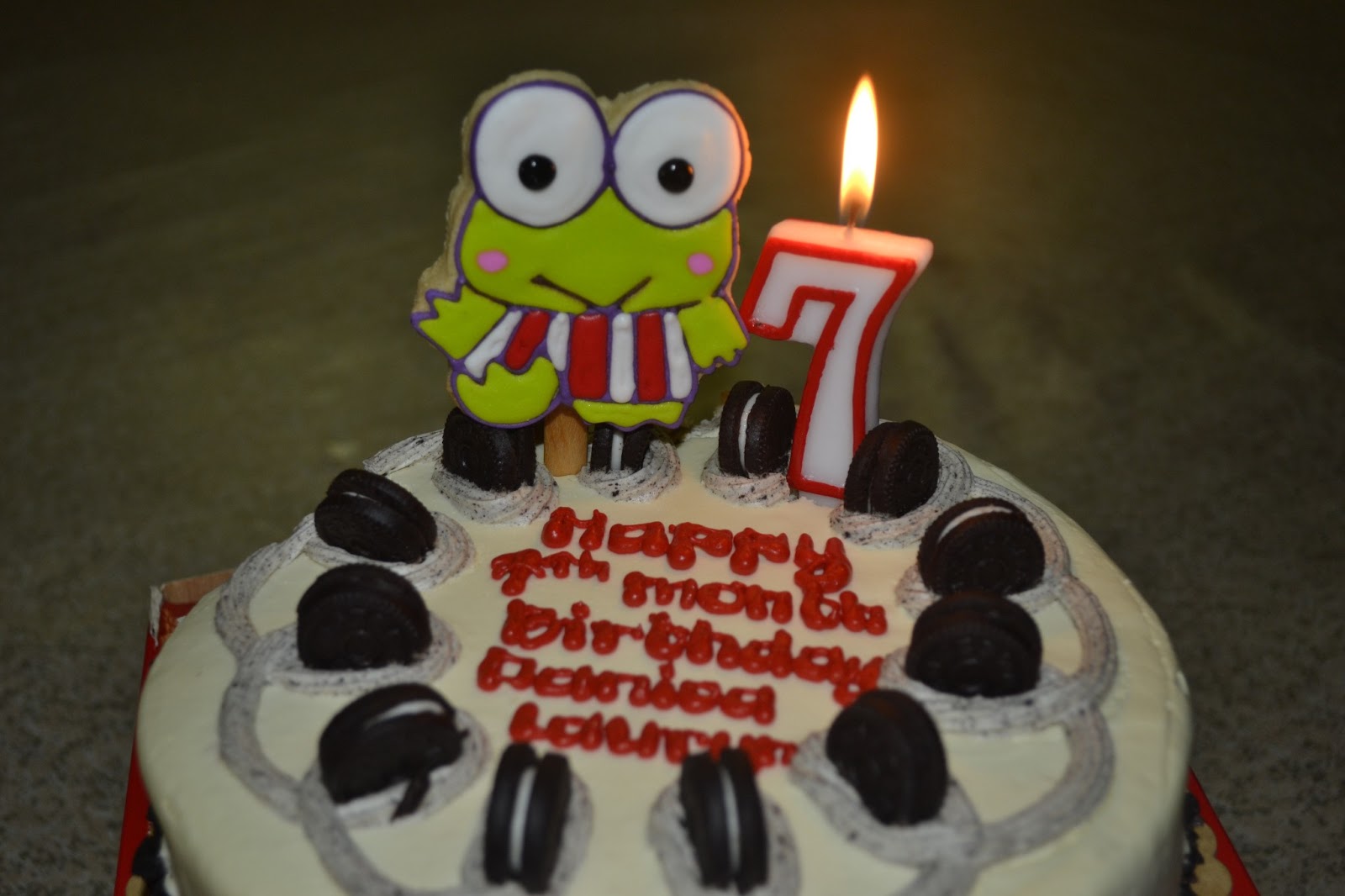 A peek to mylife: Month Cakes!