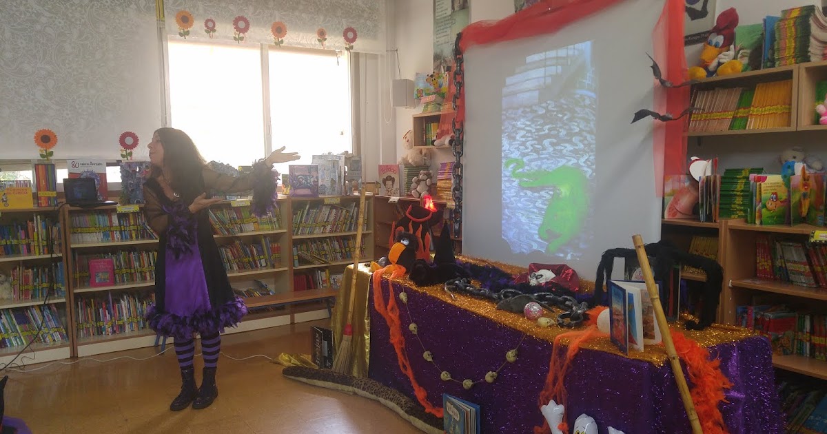 Relatos de aula: Cuenta cuentos Halloween