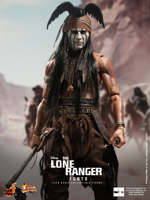 toyhaven: Incoming: Hot Toys MMS217 The Lone Ranger: 1/6 Johnny Depp as ...