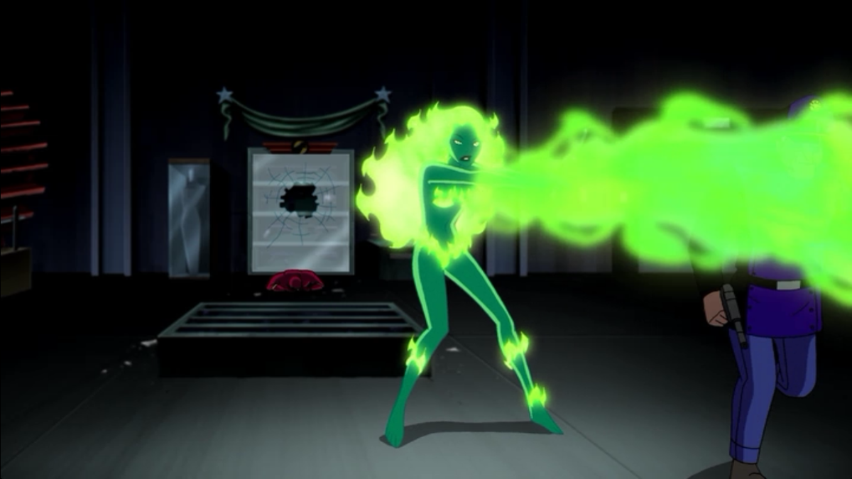 Anime Feet: Justice League Unlimited: Fire