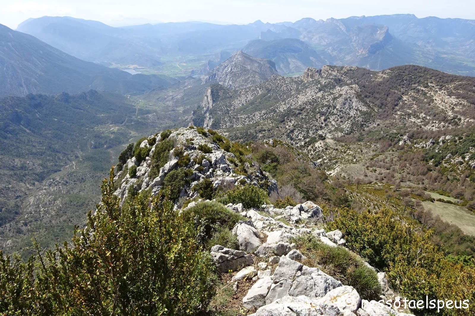 res sota els peus: Ruta circular al roc de Galliner, a la muntanya d'Alinyà