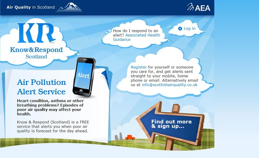 Laurie Bidwell: Air Pollution Alert Service is Launched