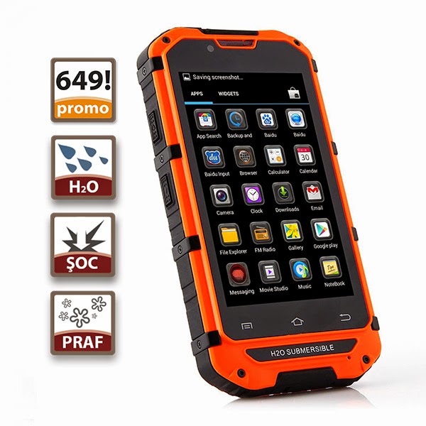 Reducere - Telefoane mobile military rezistente la apa, praf si socuri