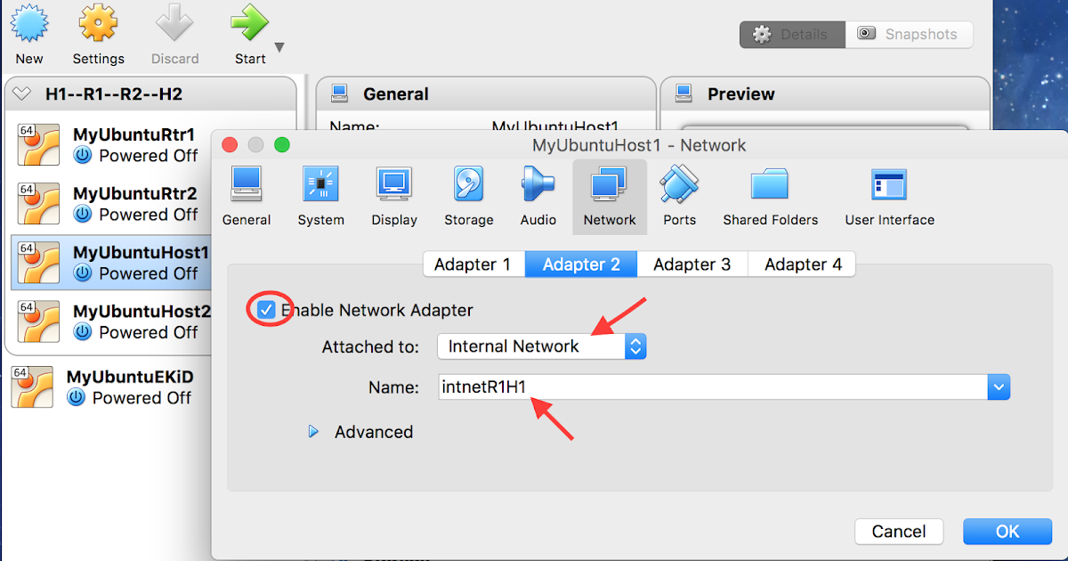 TechVolve: Creating a Network Topology using VMs in VirtualBox