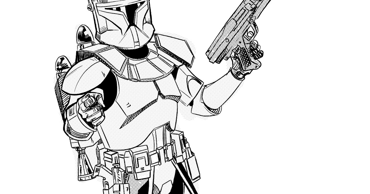 Captain Rex Coloring Pages