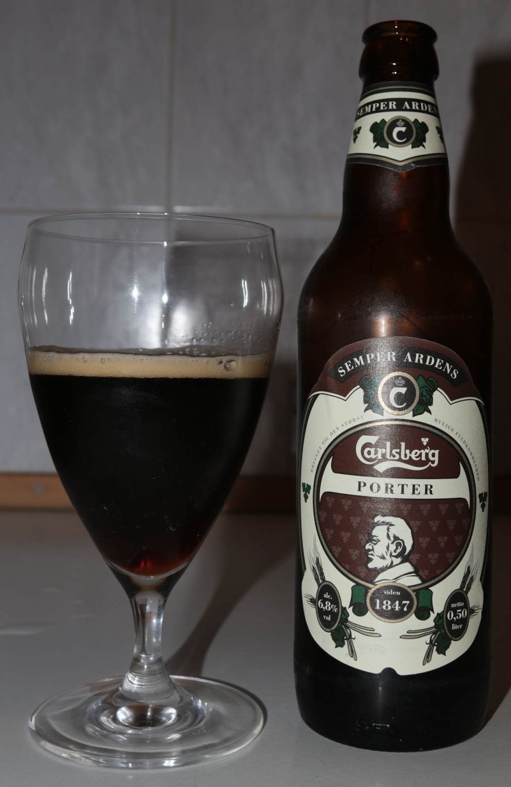 Black Bens Ølblog: Carlsberg Semper Ardens Porter
