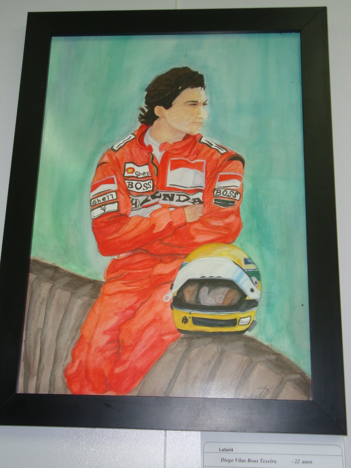 Diego's Art: Ayrton Senna (2)