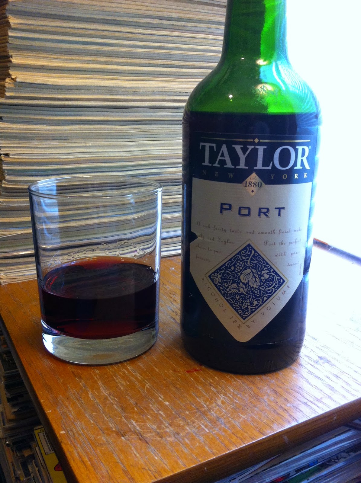 Dispatches from the LP-OP: BUCKET LIST UPDATE No. 208: Drink port