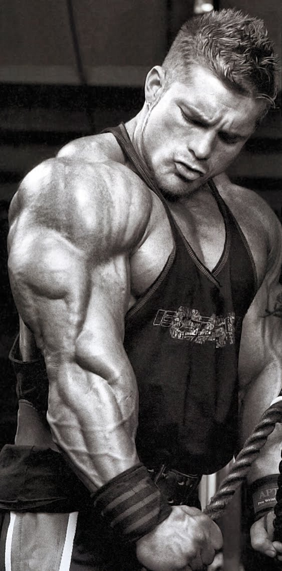 Flex Lewis Forearms
