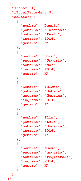 Tutorial De Aspnet Jquery Ajax Json Linq Mostrar Tabla Con Datatablenet Desarrollo Y