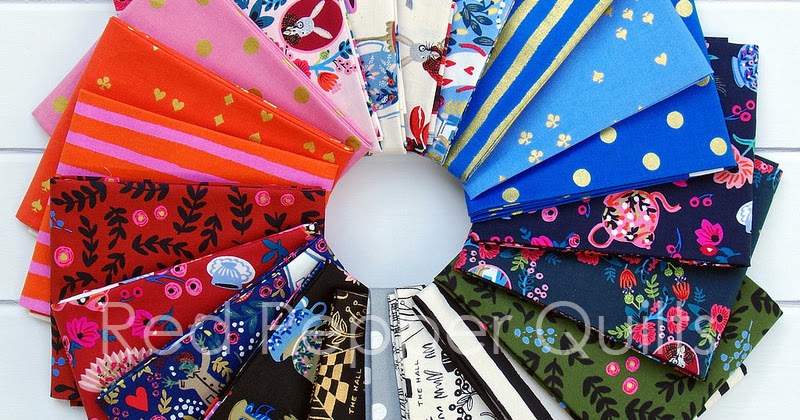 Red Pepper Quilts: Sunday Stash #376 Wonderland by Rifle Paper Co
