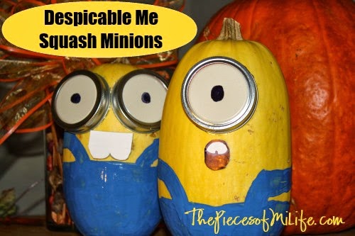 The Pieces of MI Life: Despicable Me Squash Minions