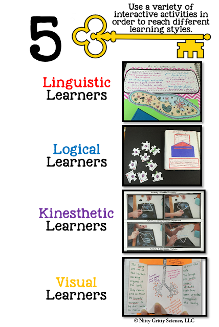 Nitty Gritty Science: Keys to a Successful Science Interactive Notebook