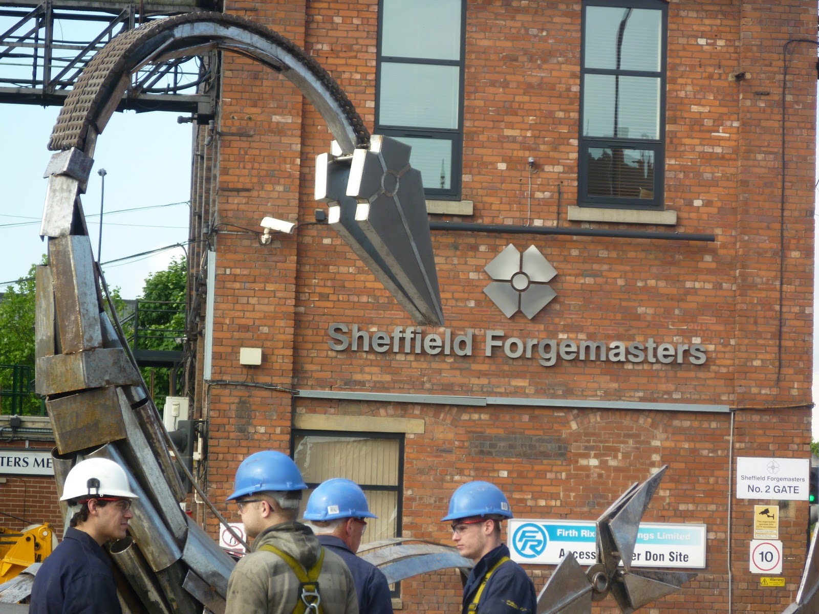 Public Artwork: Sheffield Forgemasters International