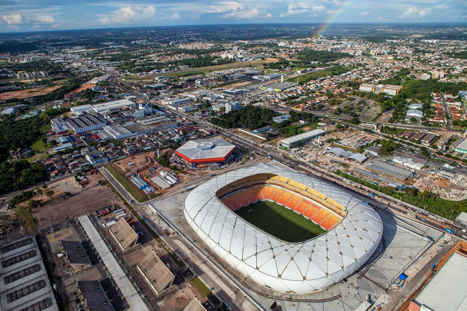 Copa do Mundo - Brasil 2014: Manaus - Arena Amazônia (Sedes da Copa)