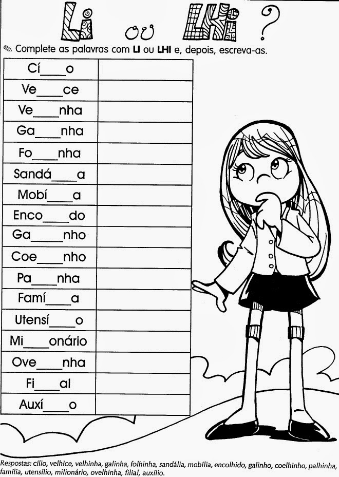 DOCE ENCANTO: ESTUDO DO LI E LH