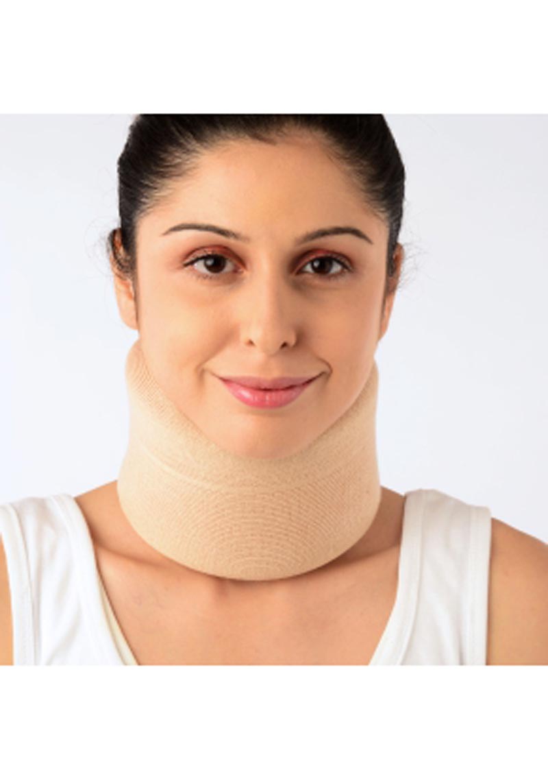 Non Adjustable Semi Rigid Collar for Cervical Support - wheelchairindia