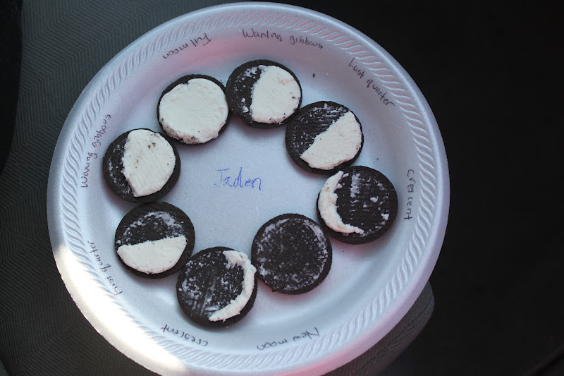 God Seekers Academy: Phases of the moon - the edible version