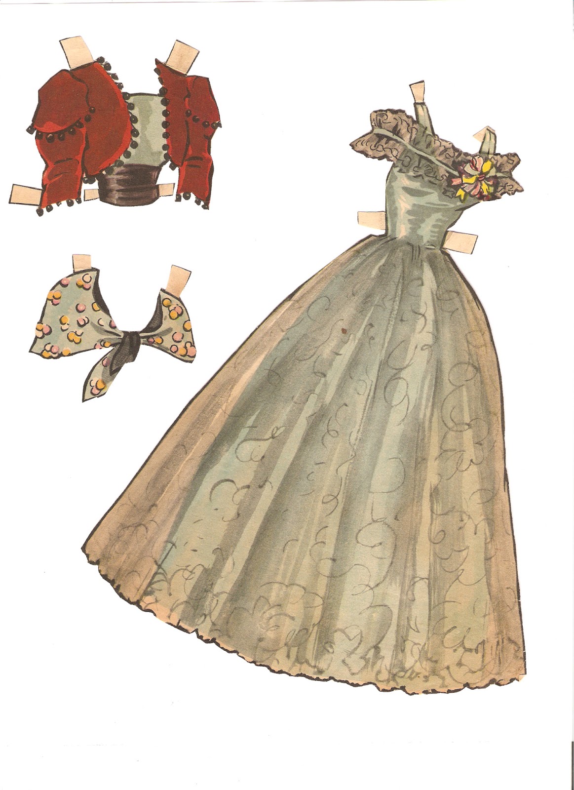 Miss Missy Paper Dolls Blondie Paper Doll