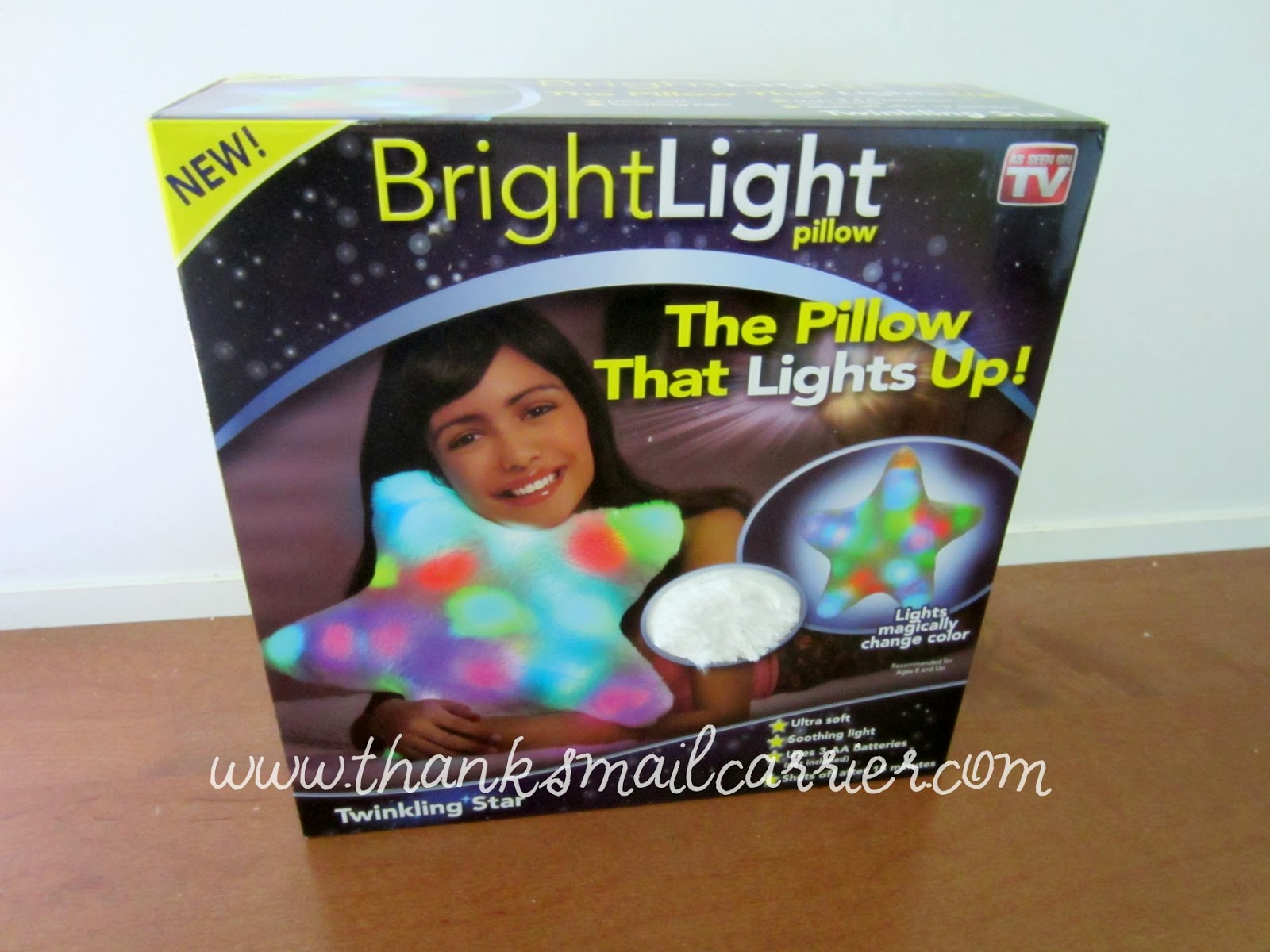 Thanks, Mail Carrier | As Seen On TV: Bright Light Pillow {Review}