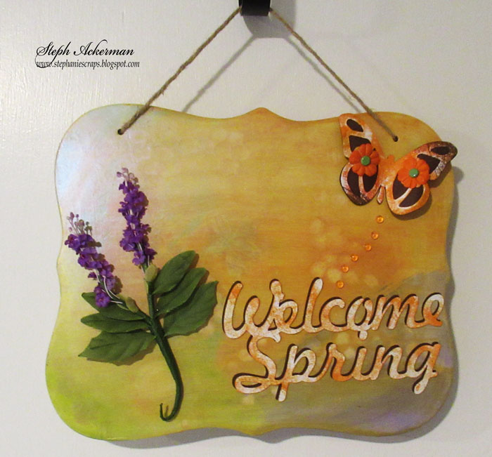 Live Laugh Scrap with Steph Ackerman: Welcome Spring