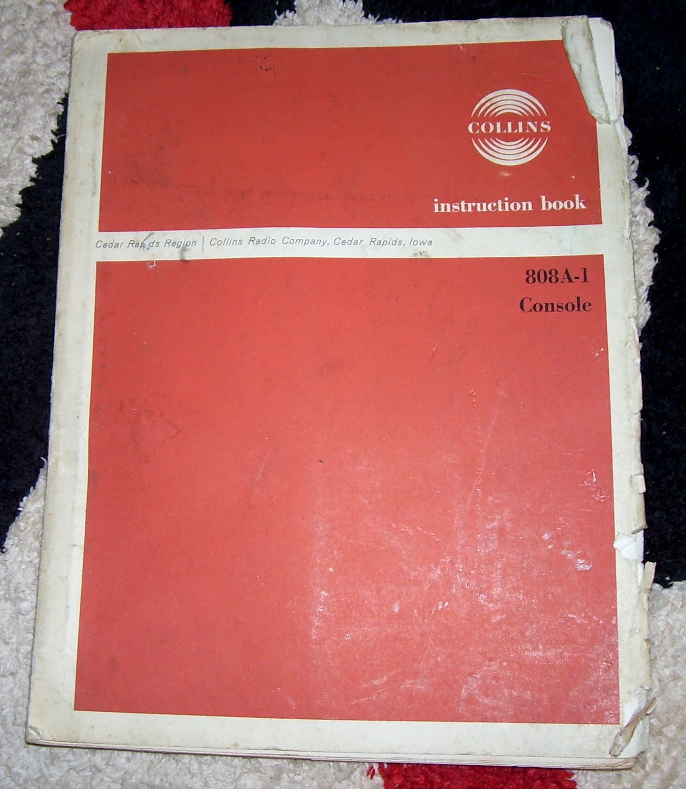 Broadcast Turntables: Collins 808A-1 Console - Model 200 Broadcast ...