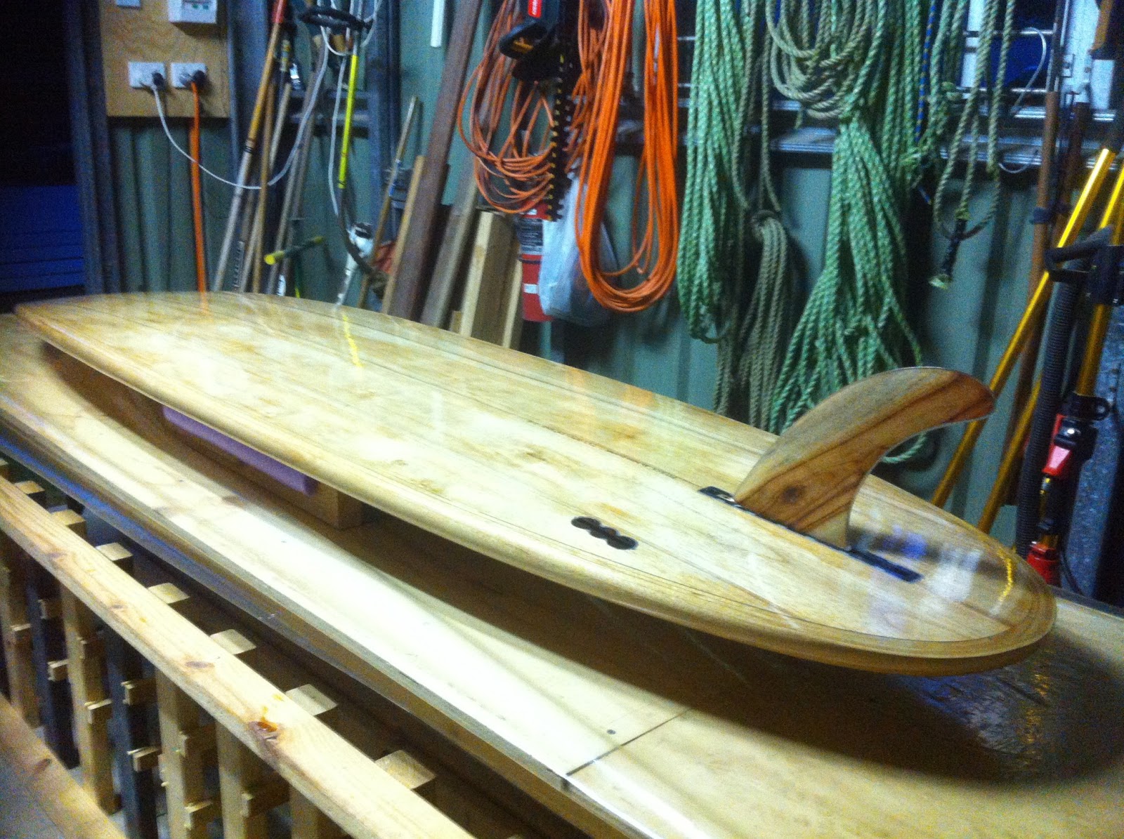Wood Buddha - Building Wood Surfboards: Building a Hollow Wooden ...