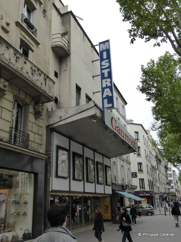 Ciné-Façades: Gaumont-Mistral (Paris 14ème)