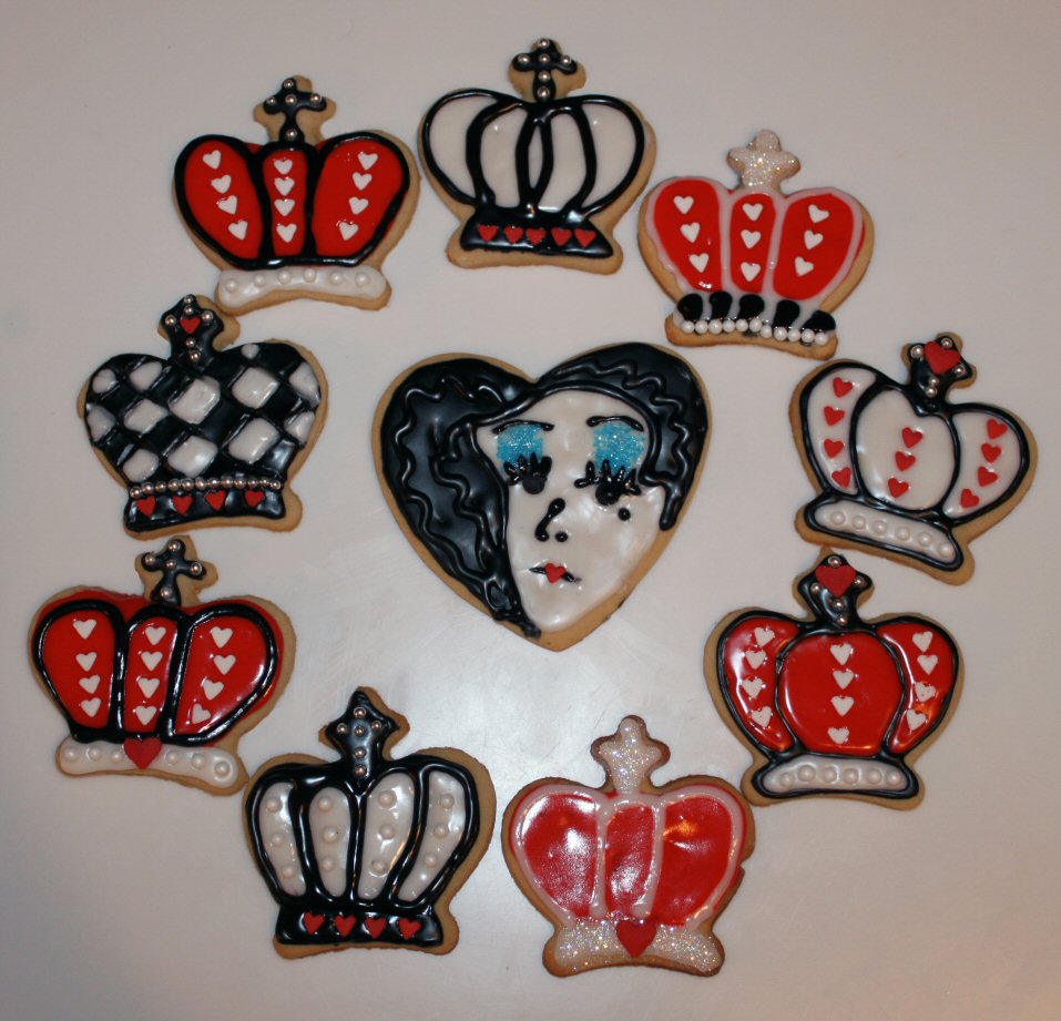 Pixeltrashamania: Alice In Wonderland Cookies