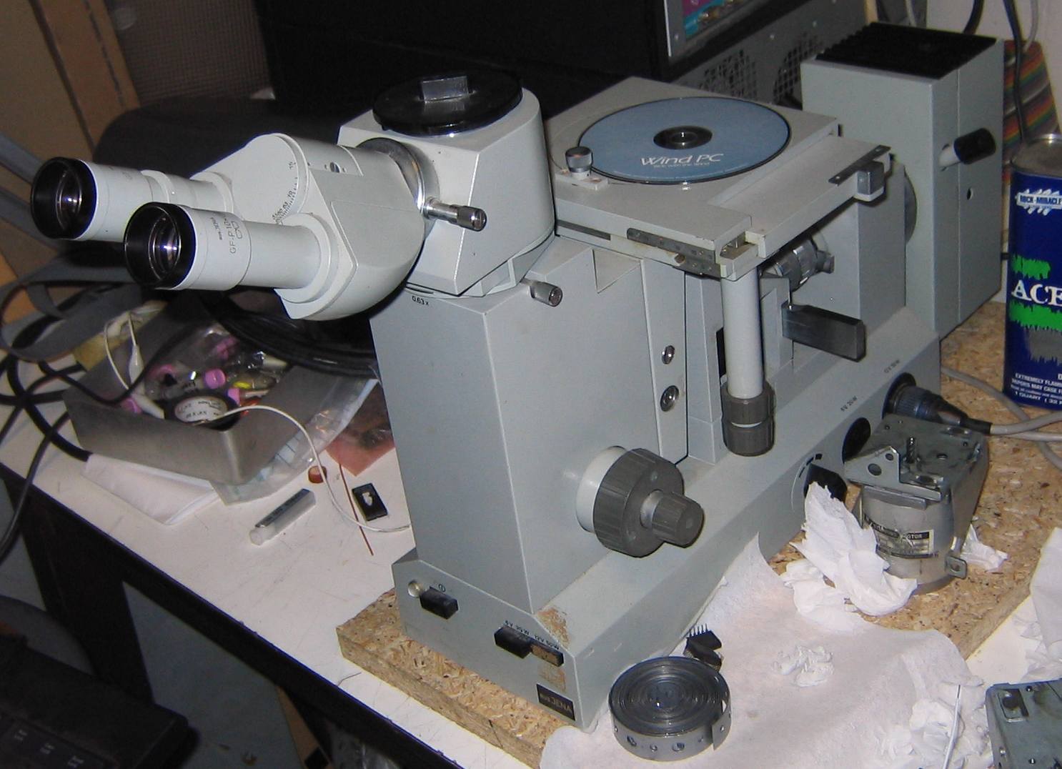 IC reverse engineering and other adventures: CNC microscope mk2